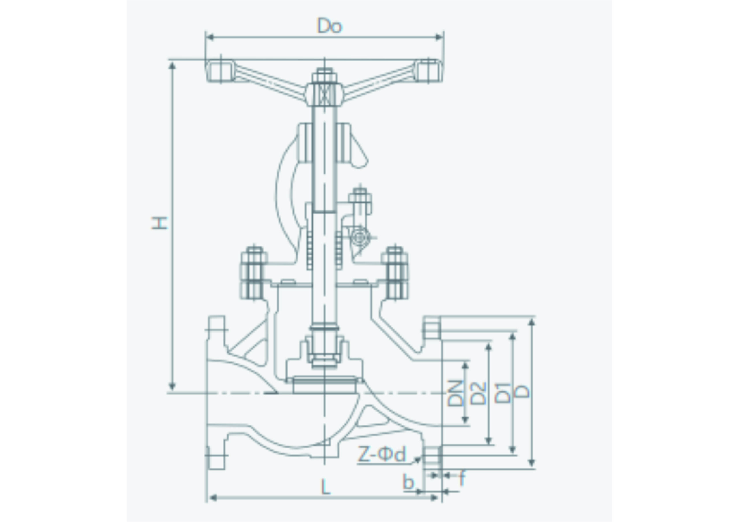 GB Flange Globe Valve – Indo Valves Store